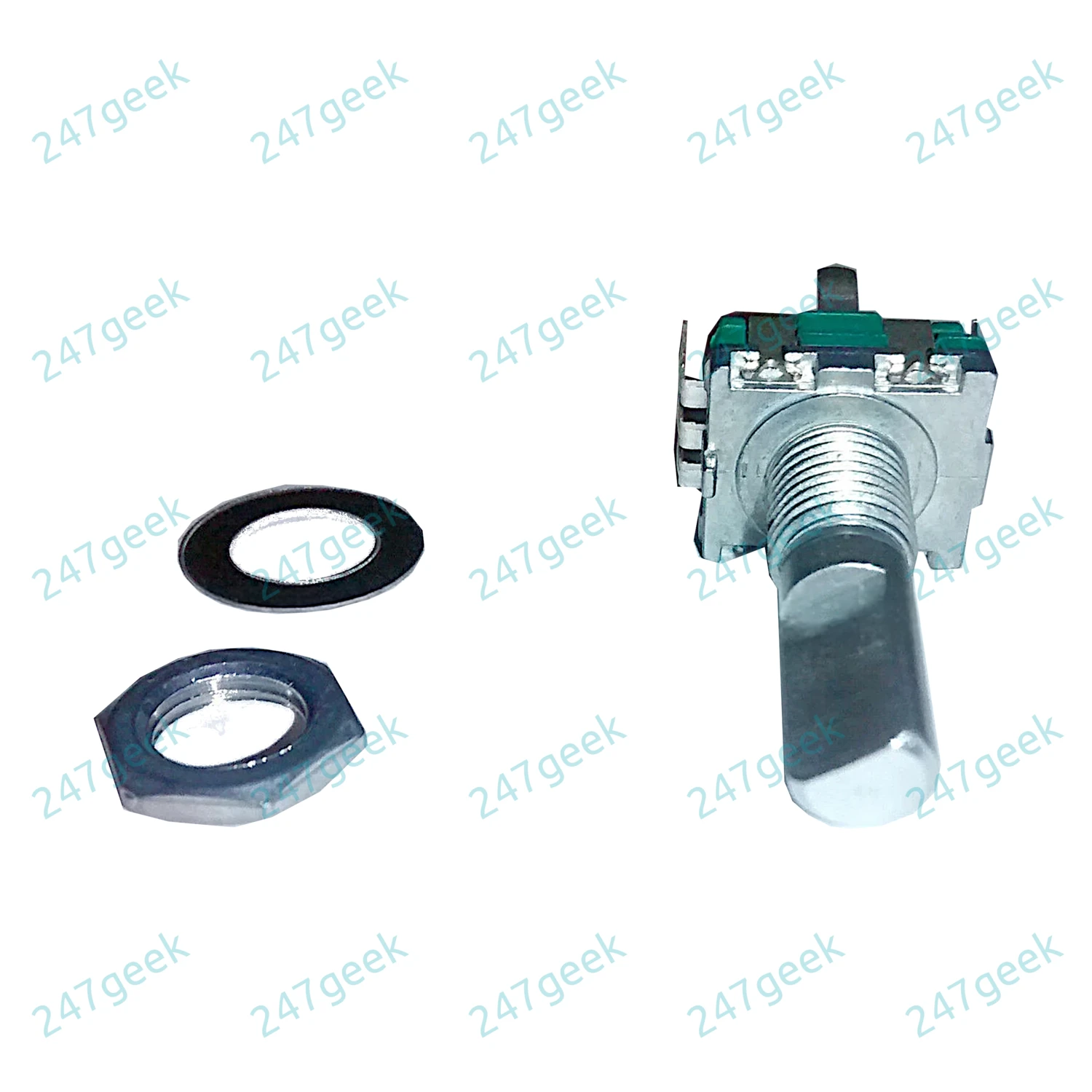 247geek | Rotary Encoder 5 pin with Top Clickable Switch